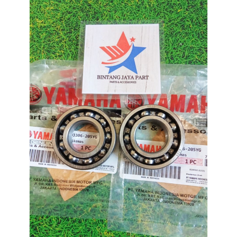 Bering Crutch Axle Set 6205 2pc Yamaha FIZ R, Poswan, Force PNP Satria ...