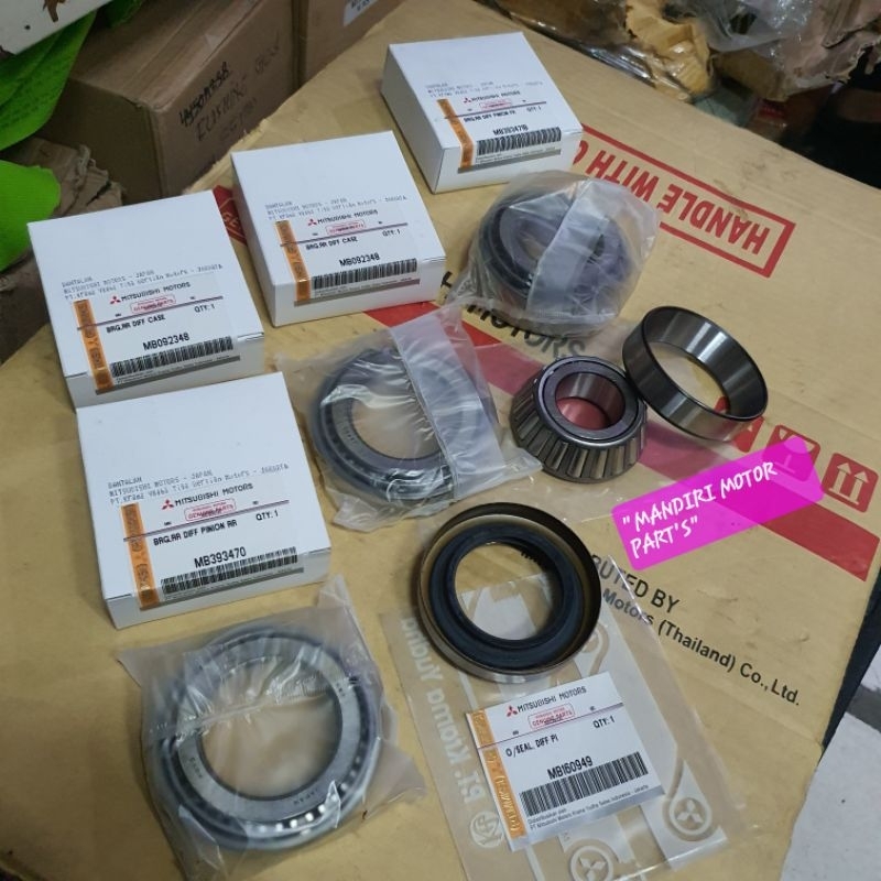 Mitsubishi L300 DIESEL/L038 ENGINE 4D55 REAR AXLE BEARING SET (5PCS ...