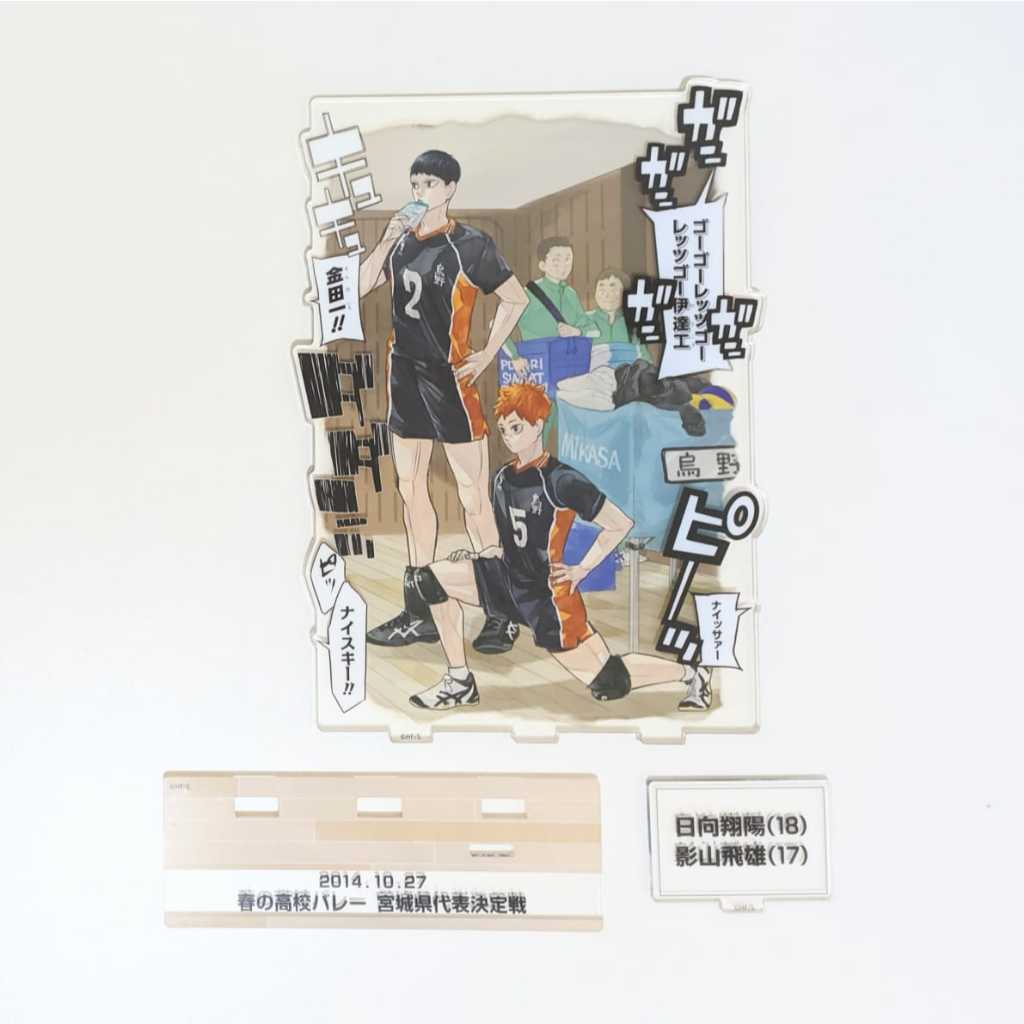 Standee HAIKYUU GIGA JUMP KAGEYAMA HINATA THIRD YEAR | Shopee Malaysia