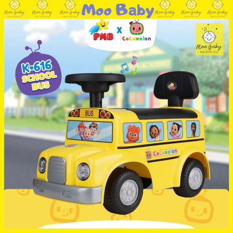 Children's Push Car, bus, telolet cocomelon PMB K616 Ride on toy ...