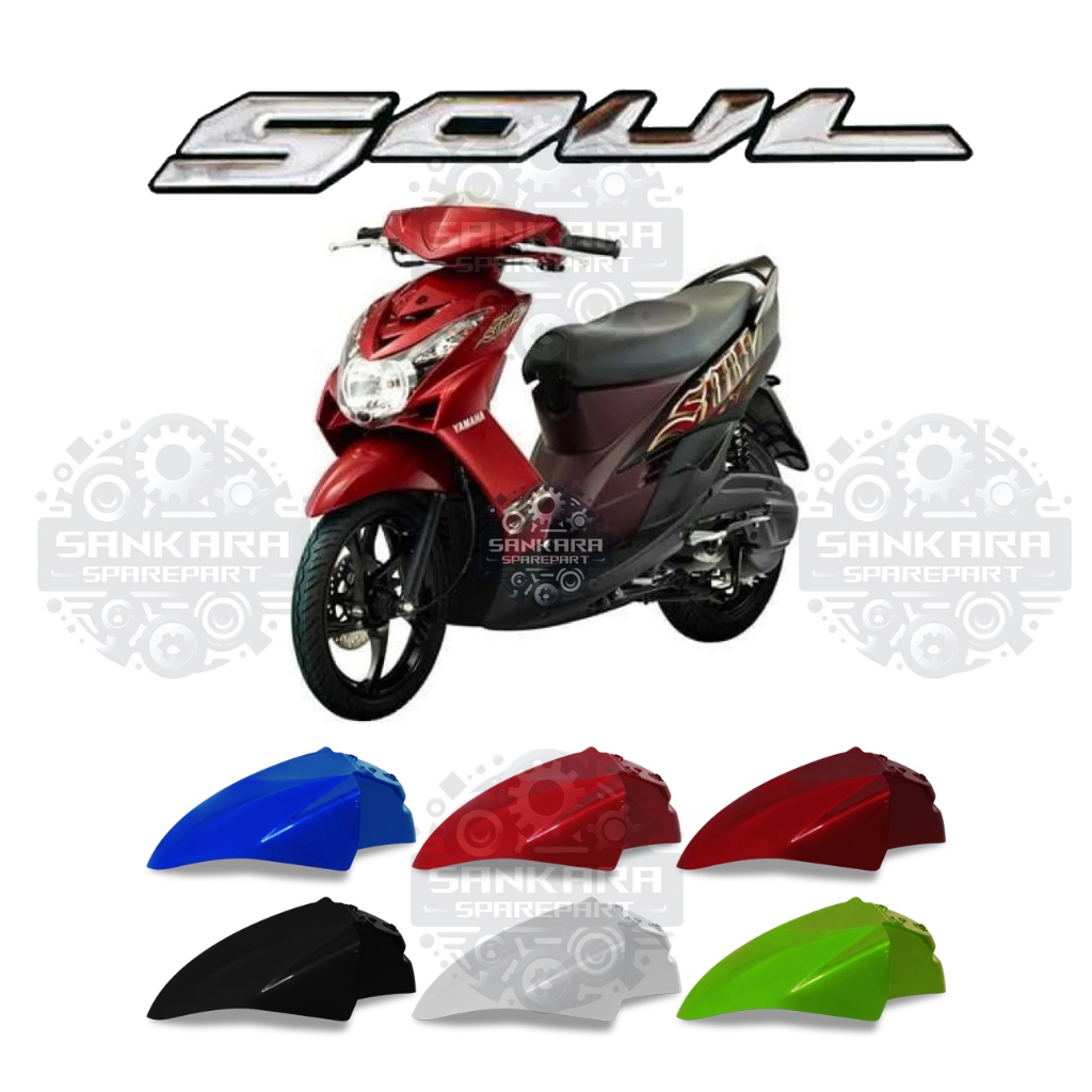 Old Mio Soul Front Fender Fender Mio Soul Selebor All Colors | Shopee ...