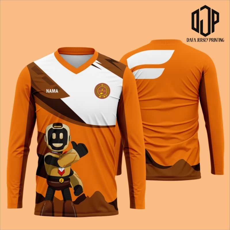 Full PRINTING ROBOT COSTUME SCOUT JERSEY | Shopee Malaysia