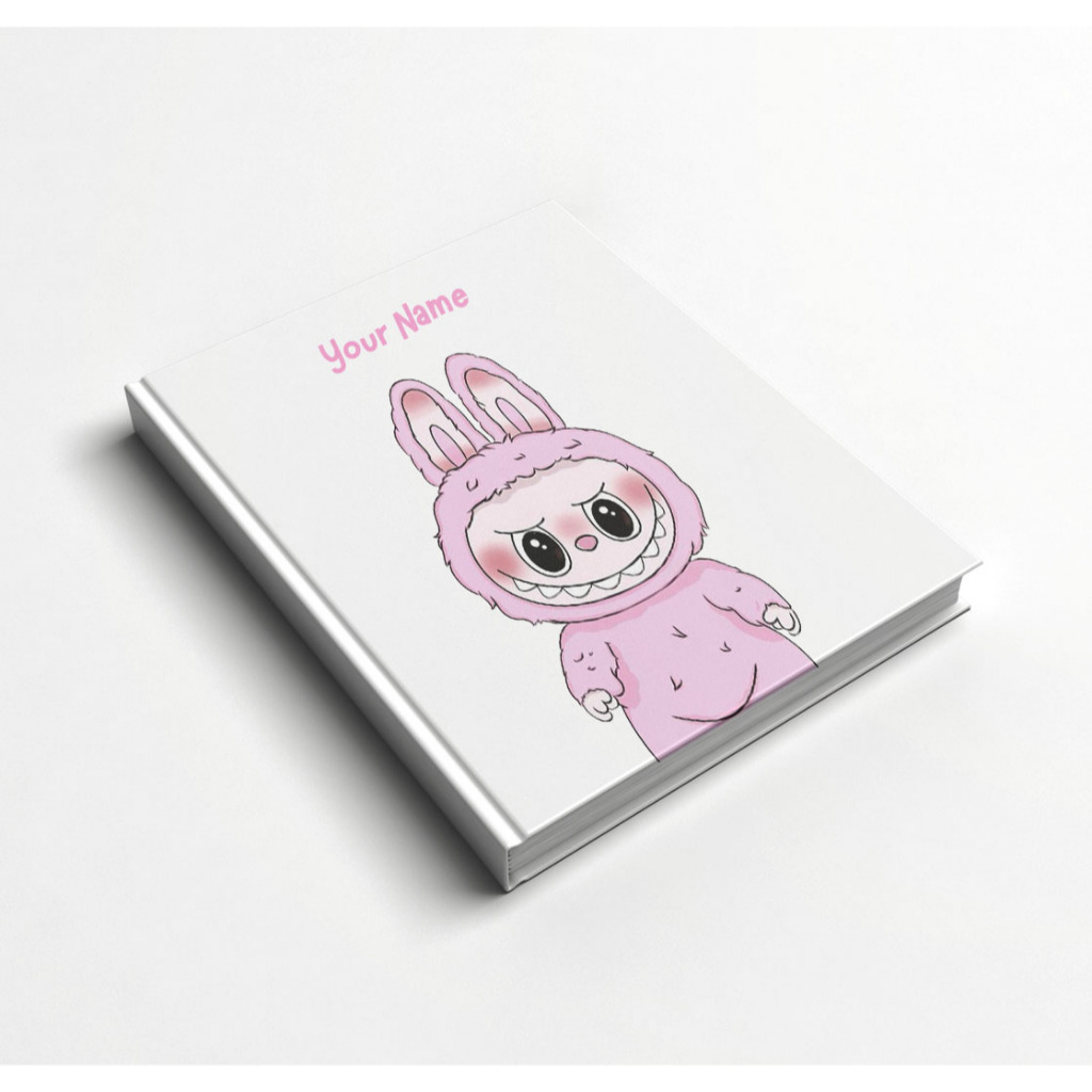 Custom PUMPKIN NOTEBOOK LABUBU BOOK | Shopee Malaysia