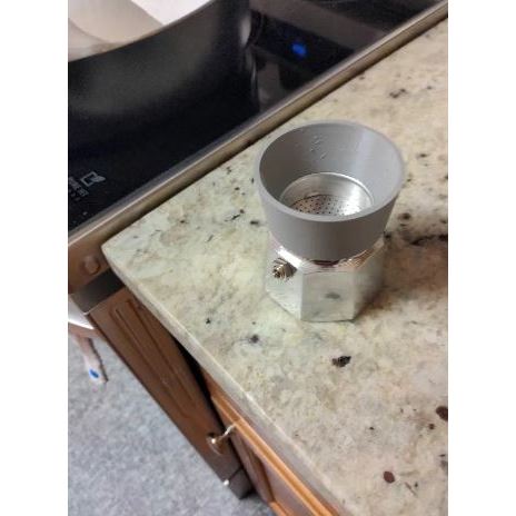 Dosing Funnel for 1 Cup Moka Pot Bialetti Moka Express Accessories- Z3D ...