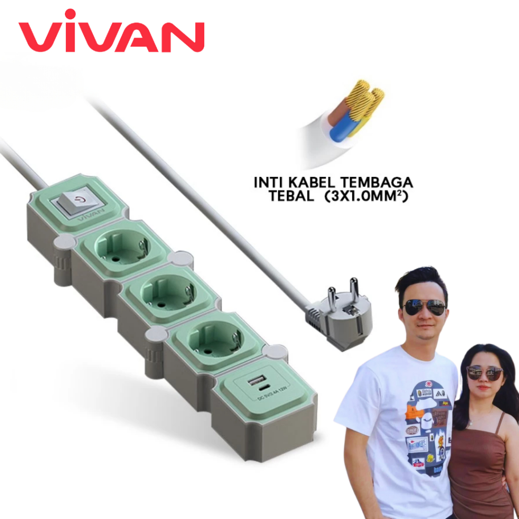 Vivan X CeceFancy Safety Socket VPS-H008A PRO Switch Adapter Socket ...