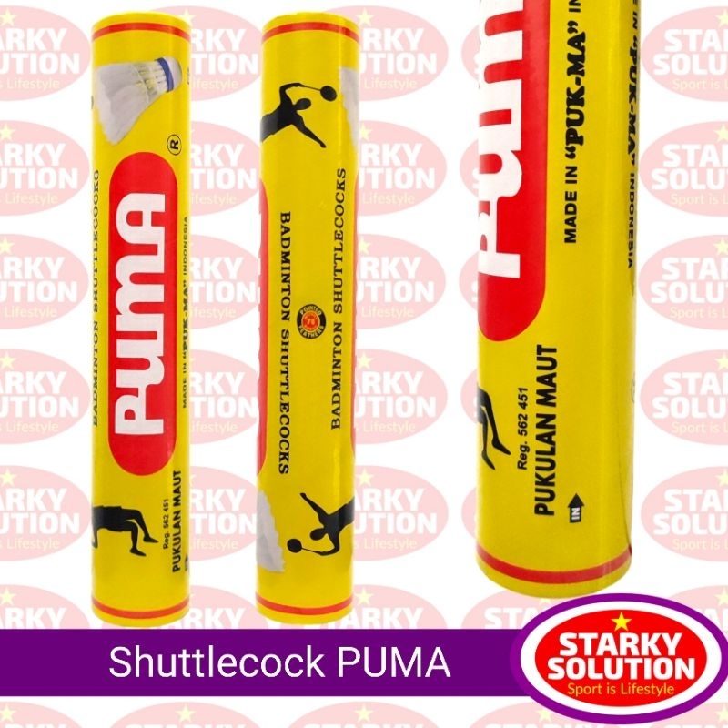 PUMA Kock Badminton Shuttlecock Original PUKMA Racket Badminton ...