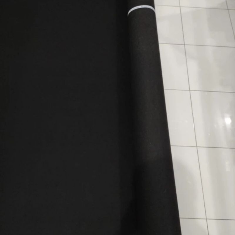 HITAM Plain Carpet Decoration BABUT Black Color Width/Height 2M X ...