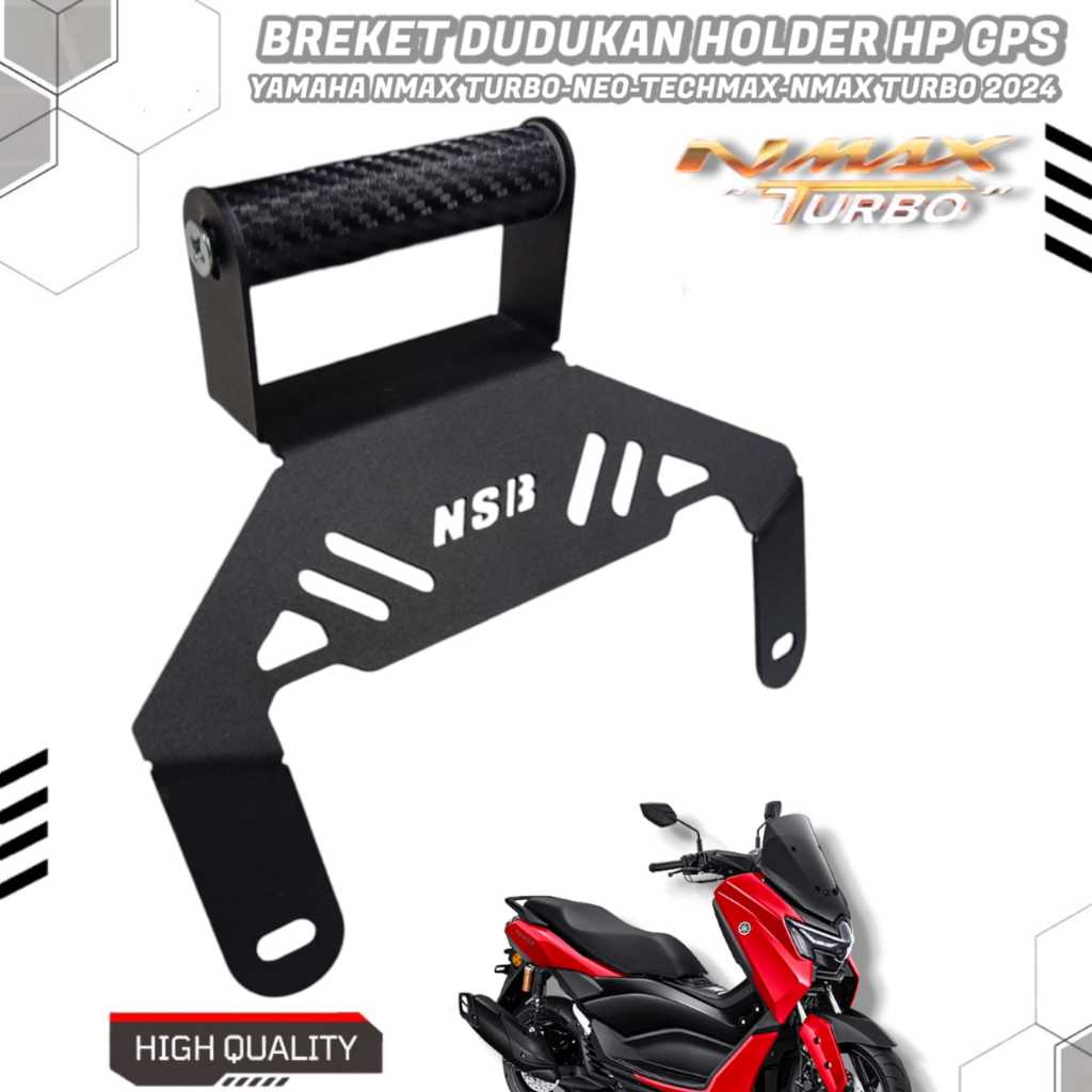 Yamaha NMAX PNP HP GPS HOLDER BRACKET NEW TURBO NMAX NEO TECH NMAX ...
