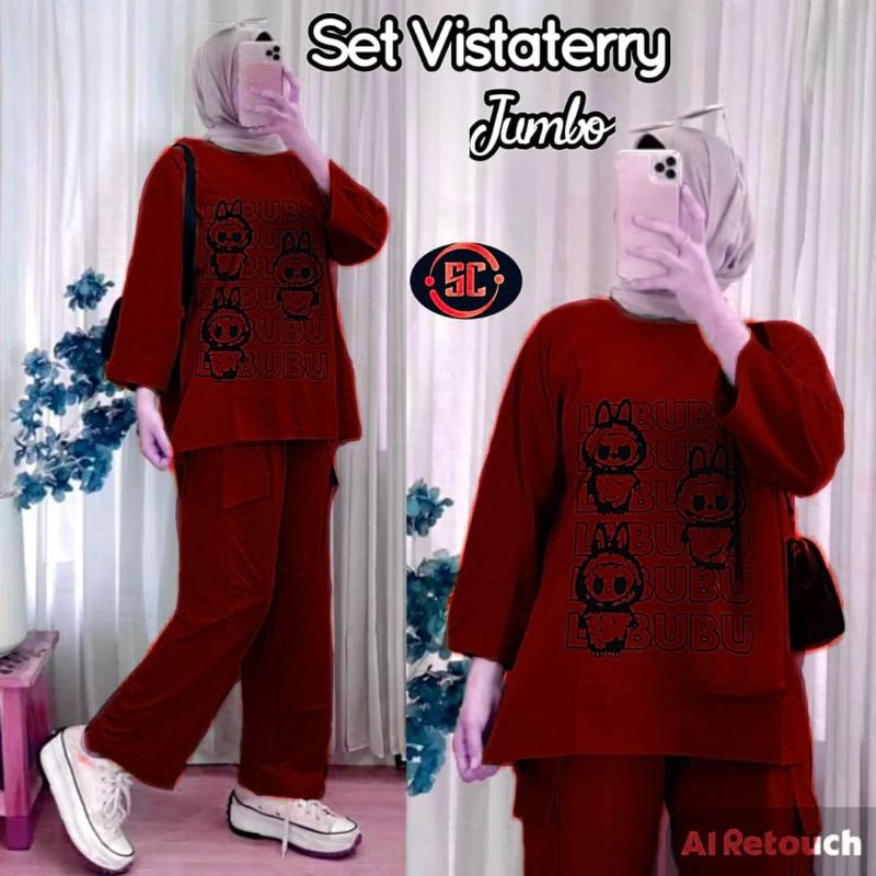 Oneset Cargo Set Cargo Pants Labubu Women's Cargo Suit | Shopee Malaysia