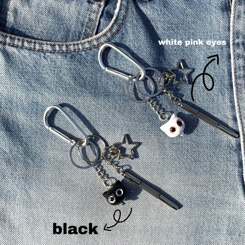 GANTUNGAN "BUFFY" Carabiner keychain VOL ll | Carabiner keychain y2k ...