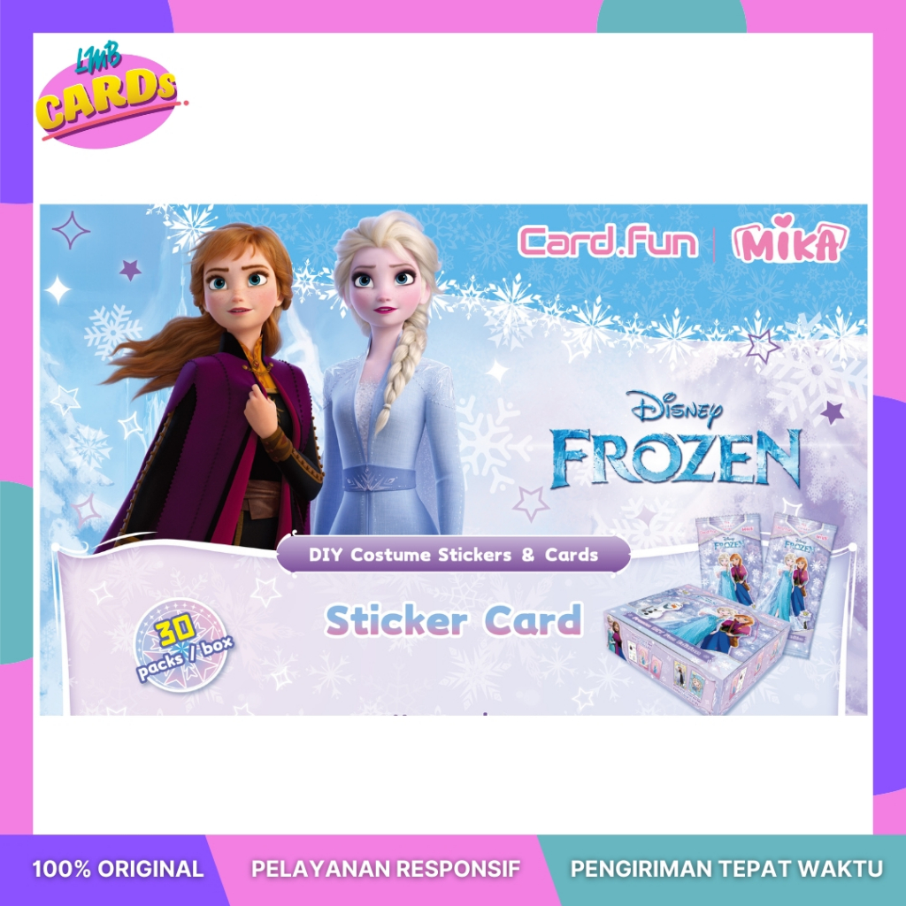 [Fun Cards] Frozen DIY Fun Edition Premium Collection Cards- (Contains ...