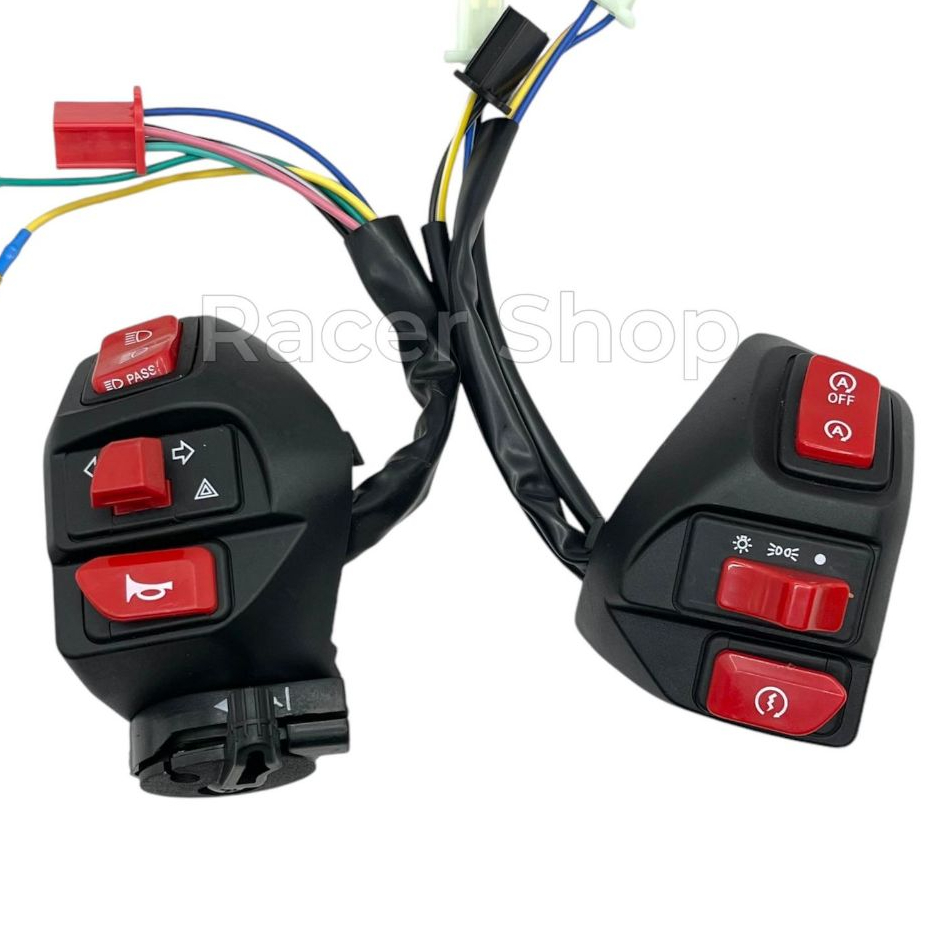 Switch Set Pnp Mio Aerox Left Right Vietnam Complete Engine Plus Hazard ...