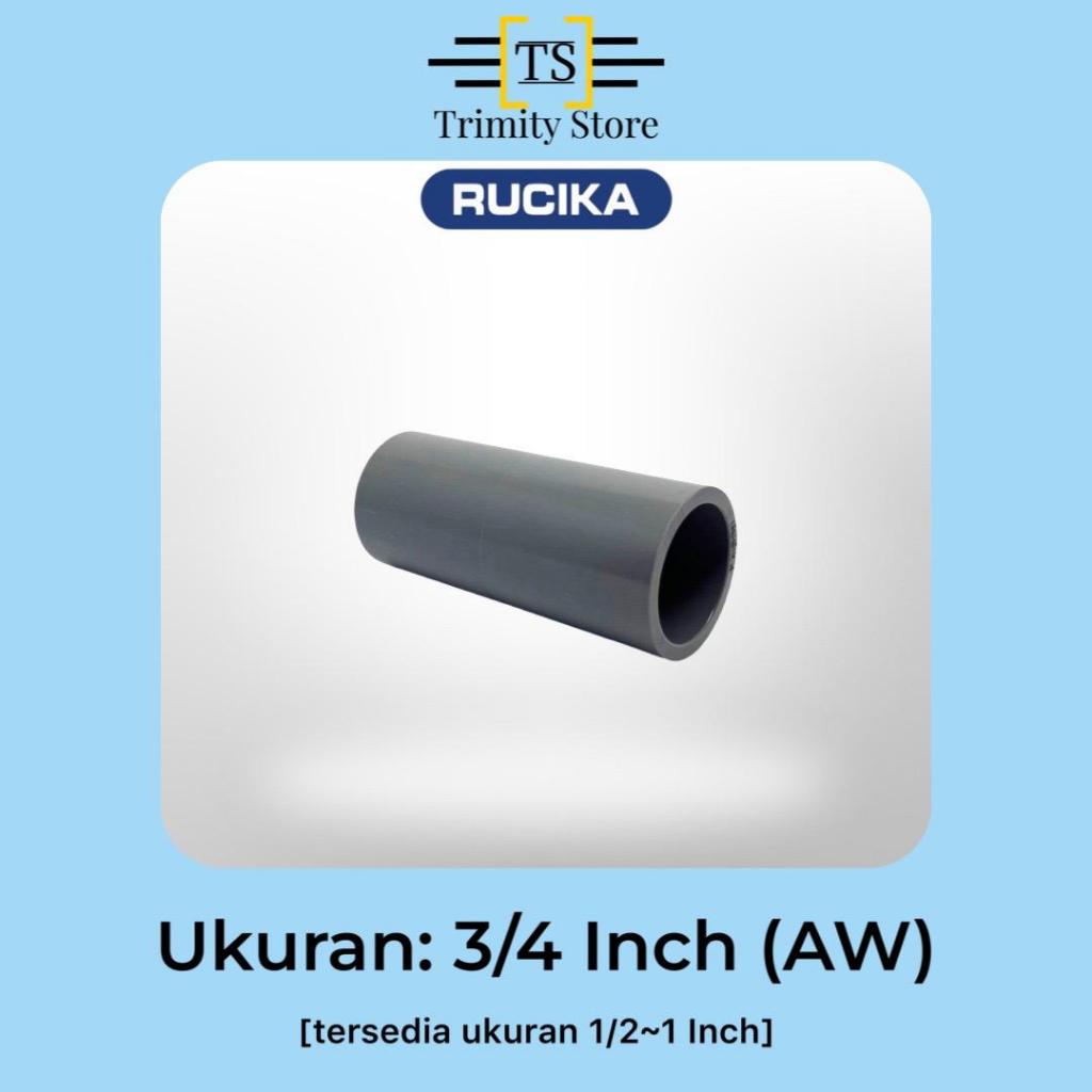 Rucika Sok/Socket/PVC Pipe Connection (AW) Size 3/4 Inch [S-AW ...