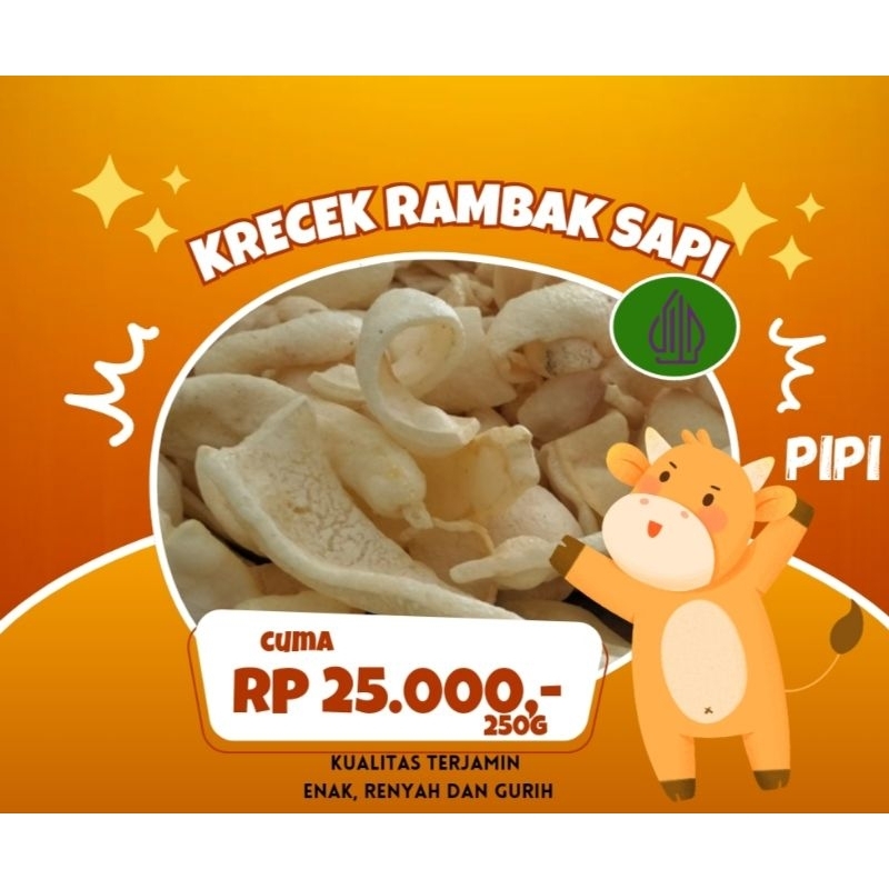 Fried beef skin crackers 250g | Shopee Malaysia