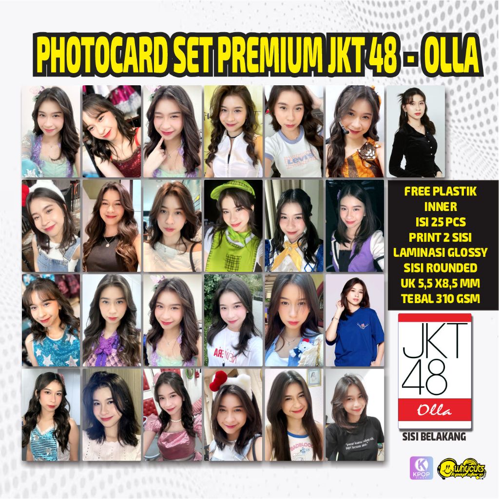 Pc Photocard JKT48 OLLA 25pcs | Shopee Malaysia