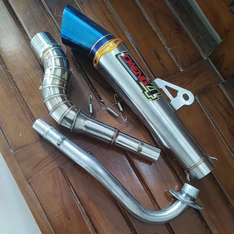 Daeng sai4 Pipe for Xrm 125 Xrm 110 Wave 125 Wave 110 Smash 115 Riader ...
