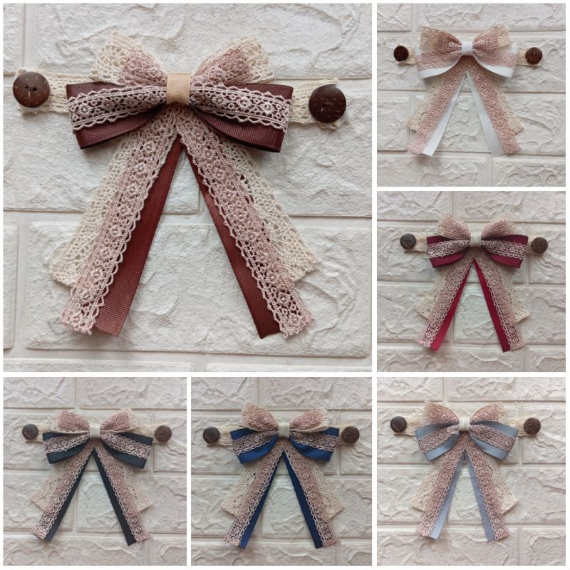 Knitted Hijab Strapper Connector/Lace Hijab Strapper Connector/Ribbon ...