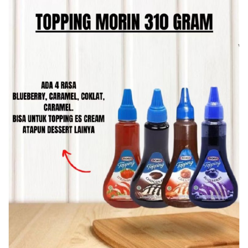 Morin TOPPING ALL VARIAN/MORIN Jam TOPPING 310 GR/MORIN TOPPING ...