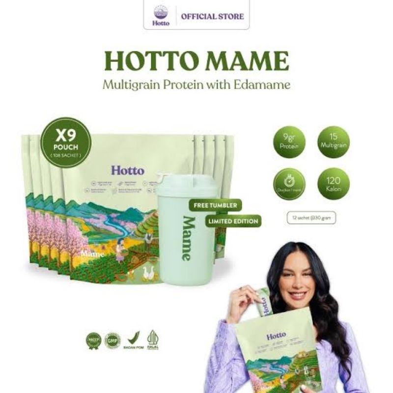 Hotto Mame Protein Multigrain 1 Pouch Original | Shopee Malaysia