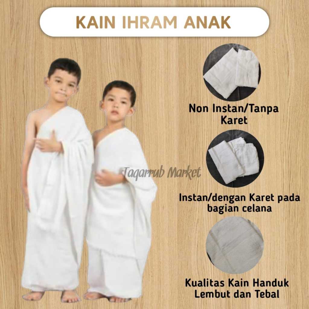 Children's Ihram Cloth Ihram Manasik Hajj Umrah for Kindergarten ...