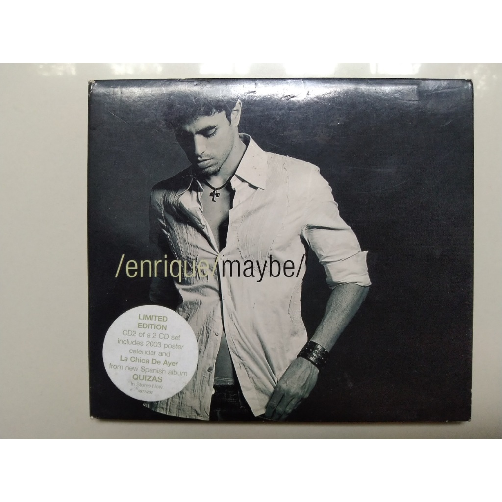 Enrique Iglesias - Maybe (CD) | Shopee Malaysia