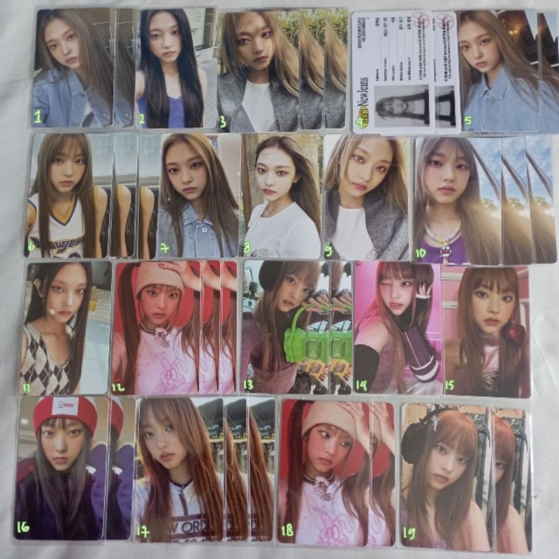 [Newjeans Haerin] Photocard (PC) Official Haerin Newjeans Season ...