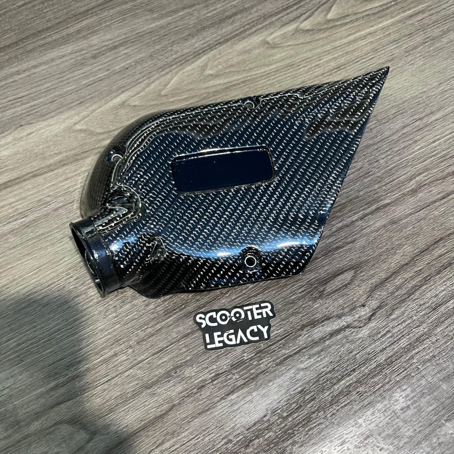 Original Vespa Sprint Prima S LXV GTS Carbon Kevlar Intake Cover ...