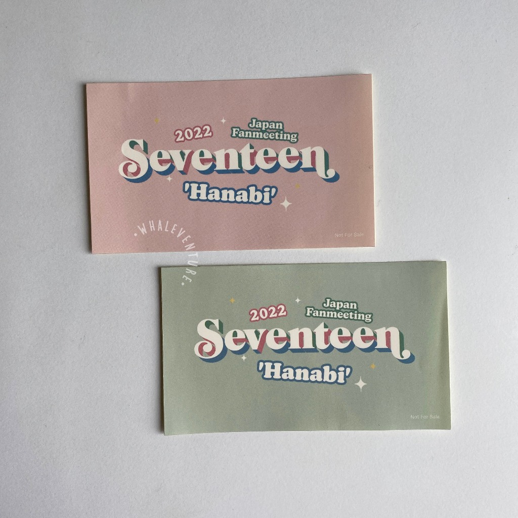 Ready - fanmeet japan 2022 hanabi sticker set OFFICIAL ORIGINAL ORI ...