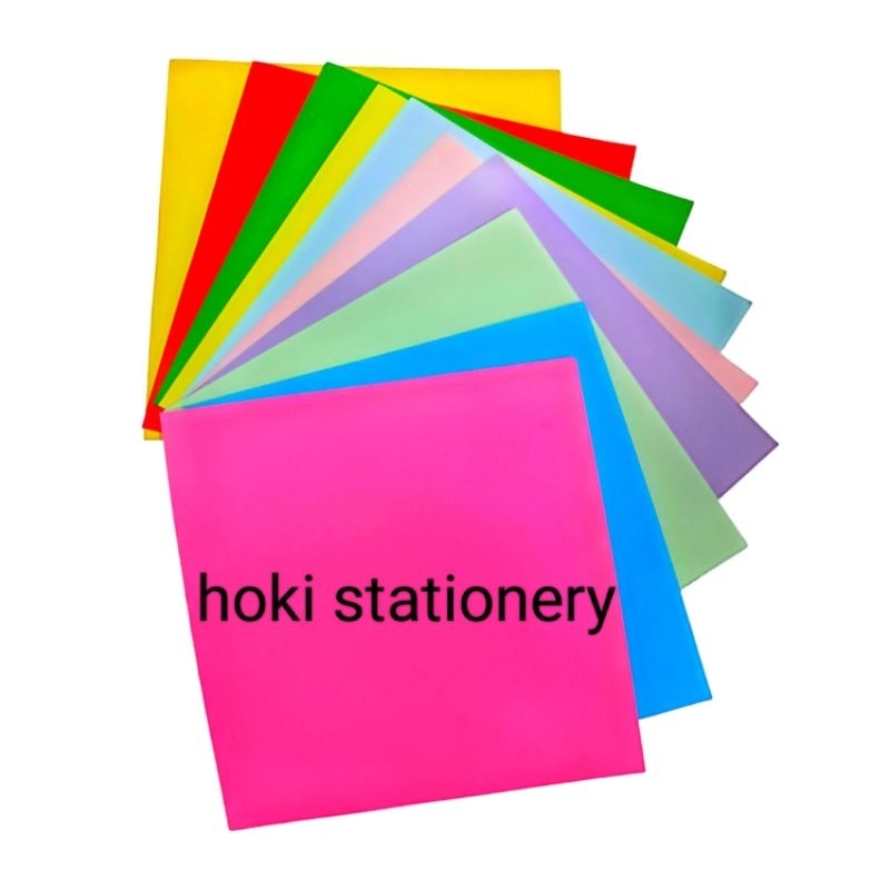 2 sided Forte Origami Paper - 25 sheets (1 pack contains 10 colors ...