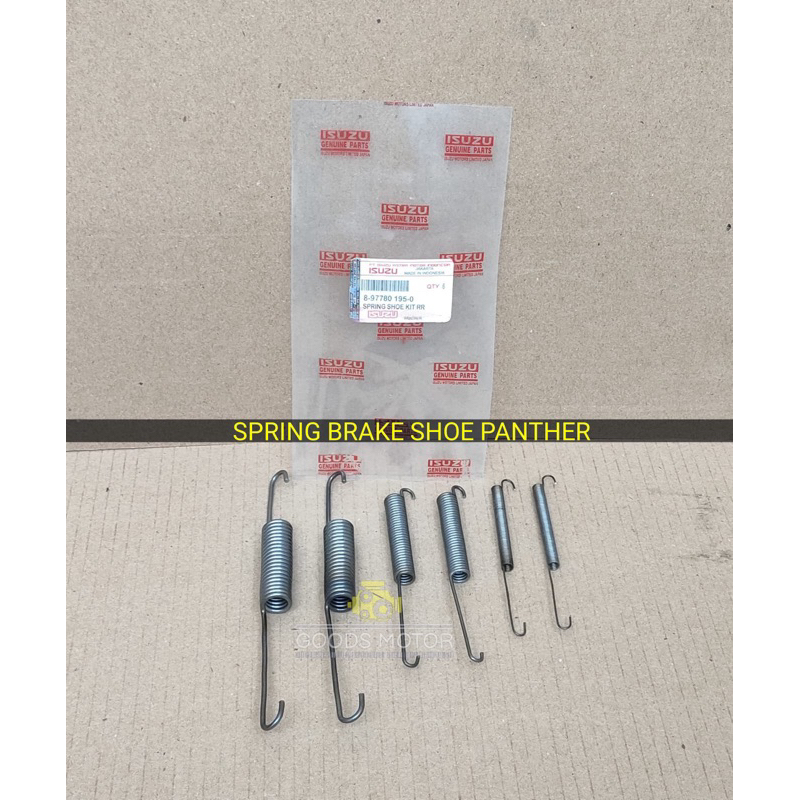 Isuzu panther spring brake shoe | Shopee Malaysia
