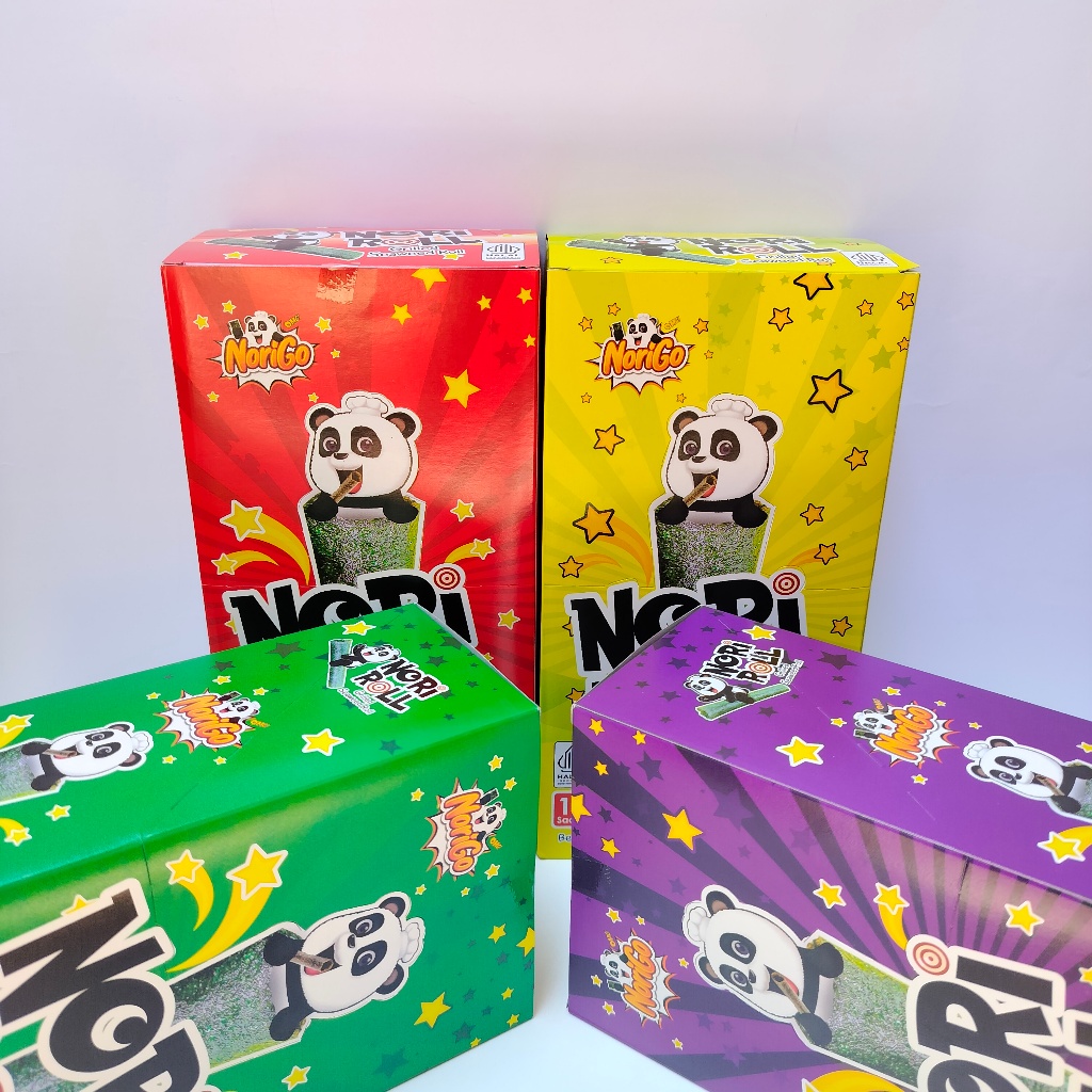 Norigo NORI ROLL 1 DUS CONTAINS 6 BOXES | Snack NORI ROLL (72PCS ...