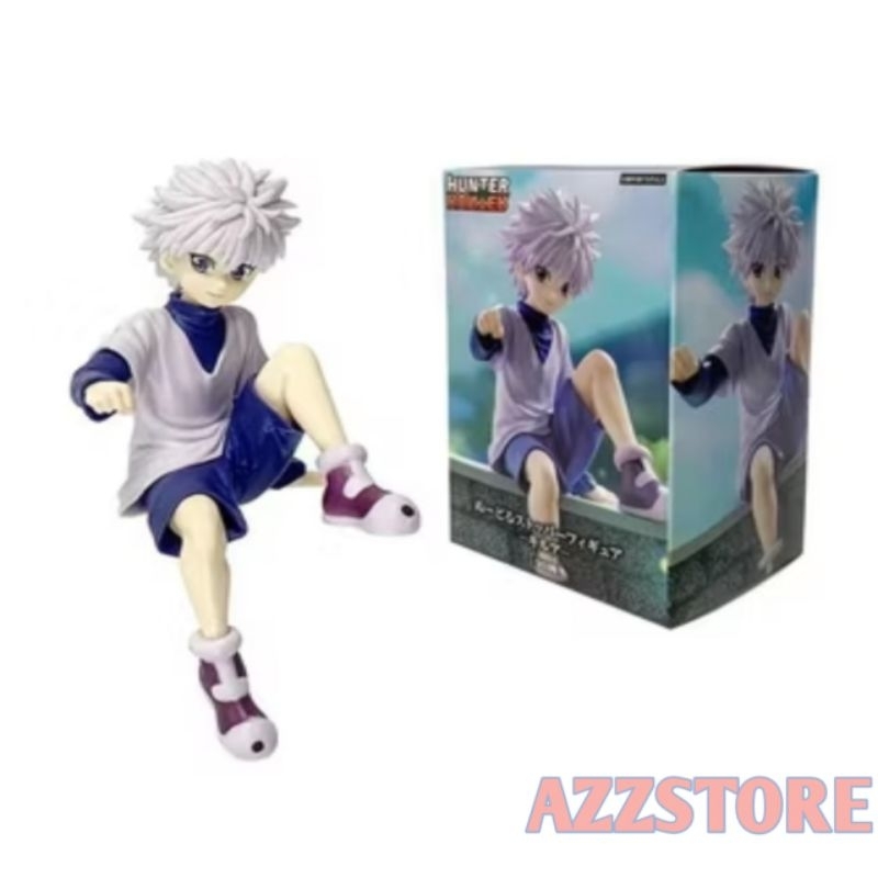 Action Figure Hunter X Hunter killua Zoldyck Sitting Figure Anime ...