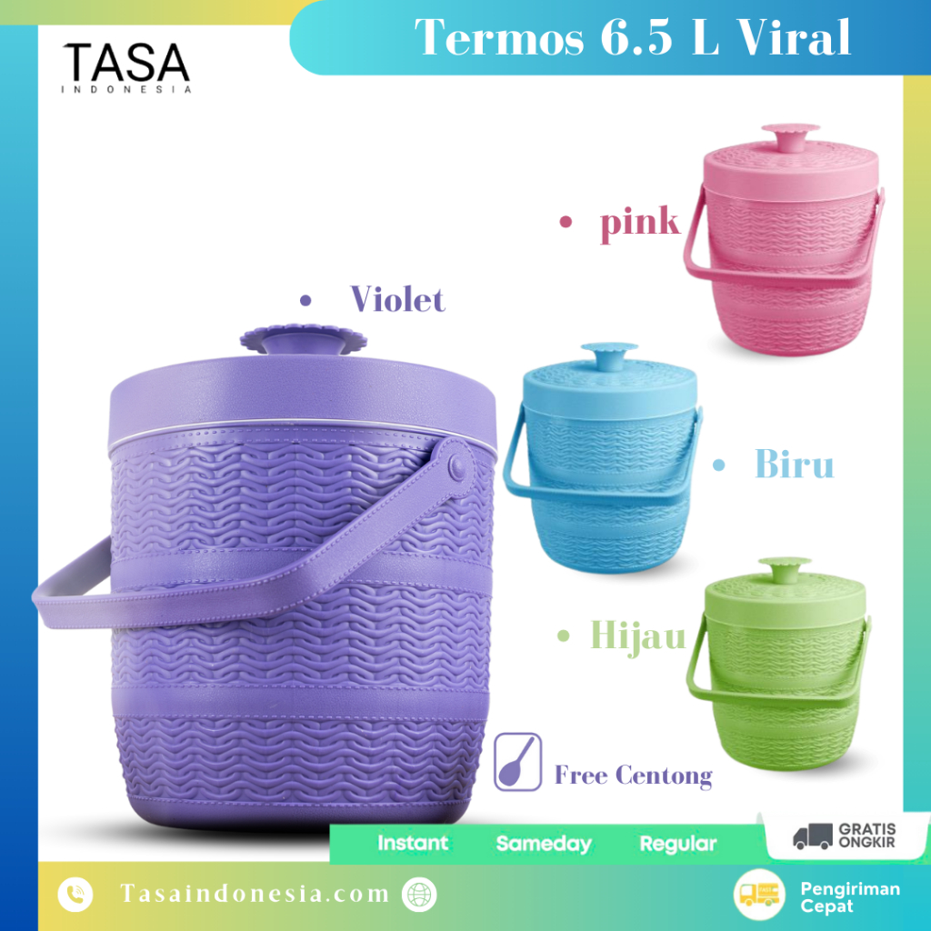 TERMOS [TSA] | Rice Thermos Rice Bucket 6.5 / Rice Ice Bucket 6.5 ...