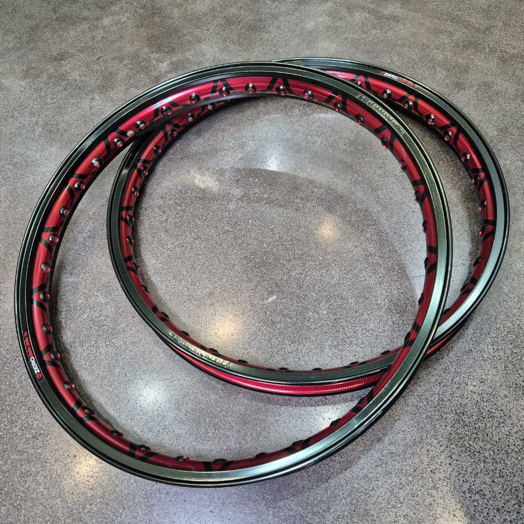 DRAG THAILAND ZERO ALLOY WHEELS / RUJI ZERO 140x17 WHEELS / ZERO RING ...