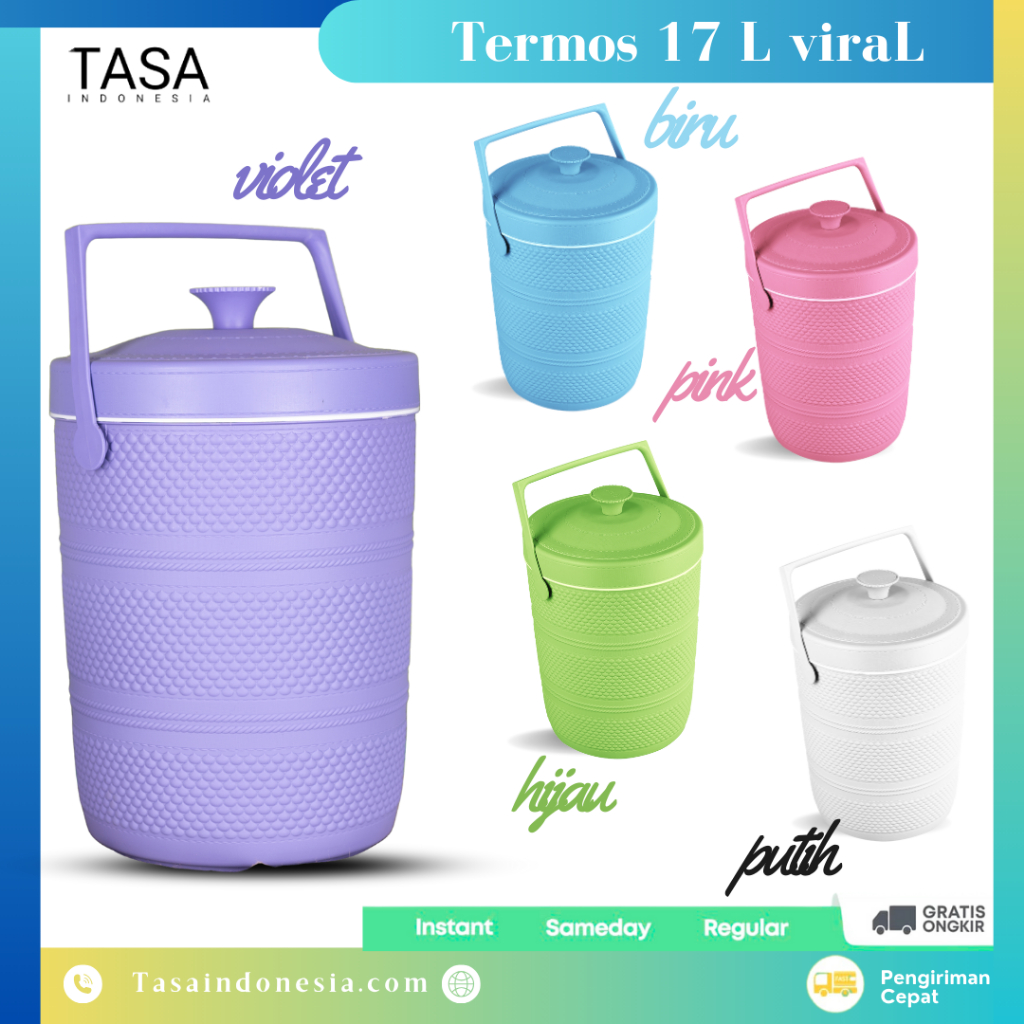 TERMOS [TSA] | Rice 17L TRI-J | Ice & Rice Thermos / Rice Bucket / Ice ...