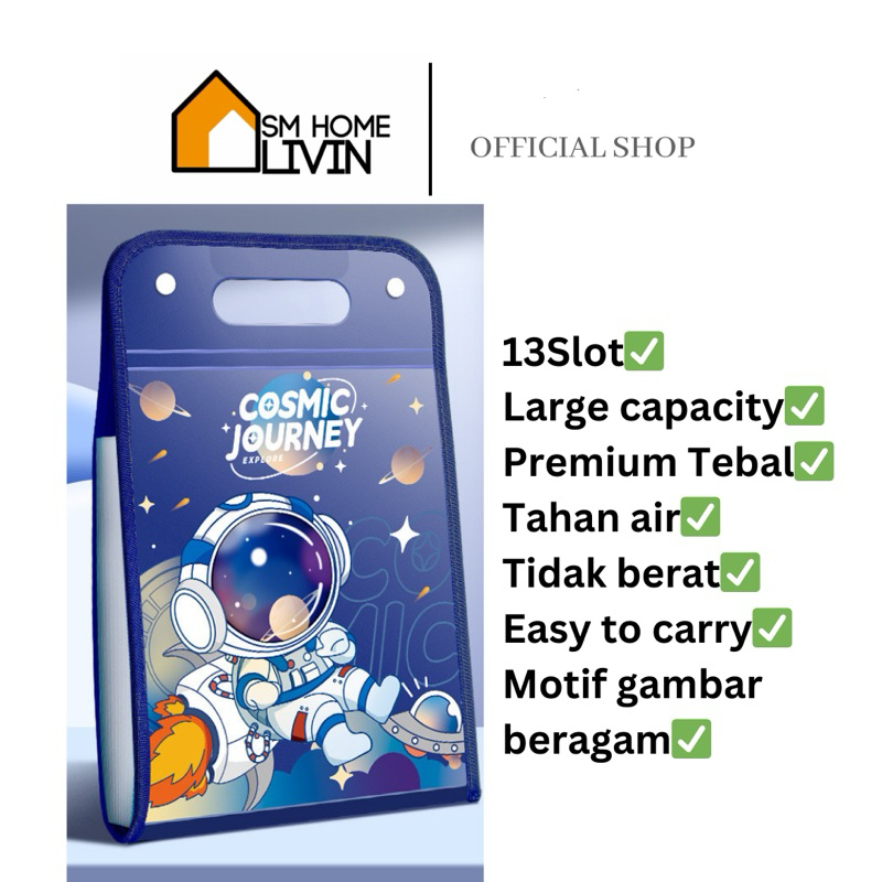 Sm HOME- Boys Organizer Document MAP Bag COWO PREMIUM QUALITY PREMIUM ...