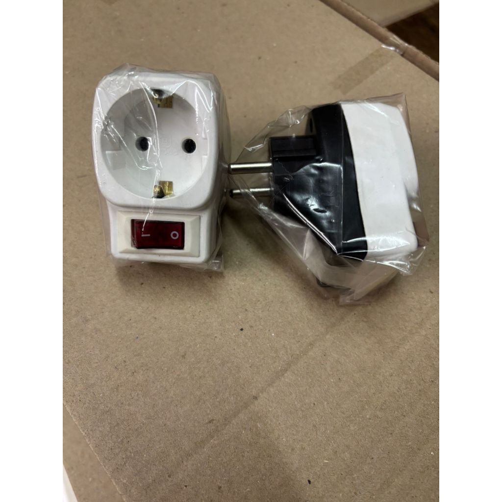 Broco 13813 STOP CONTACT 1 HOLE + PLUG + SWITCH BROCO 13813 | Shopee ...