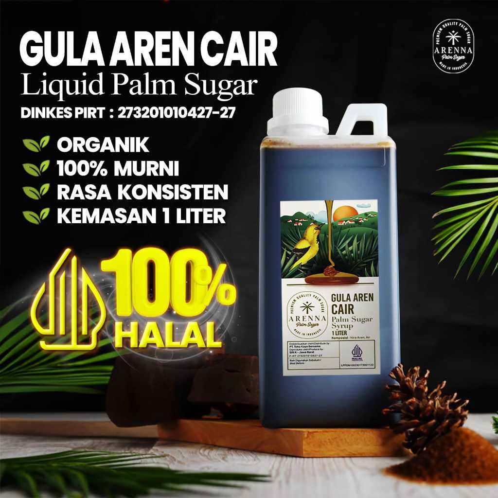 Original Liquid Palm Sugar Packed 1L | Shopee Malaysia