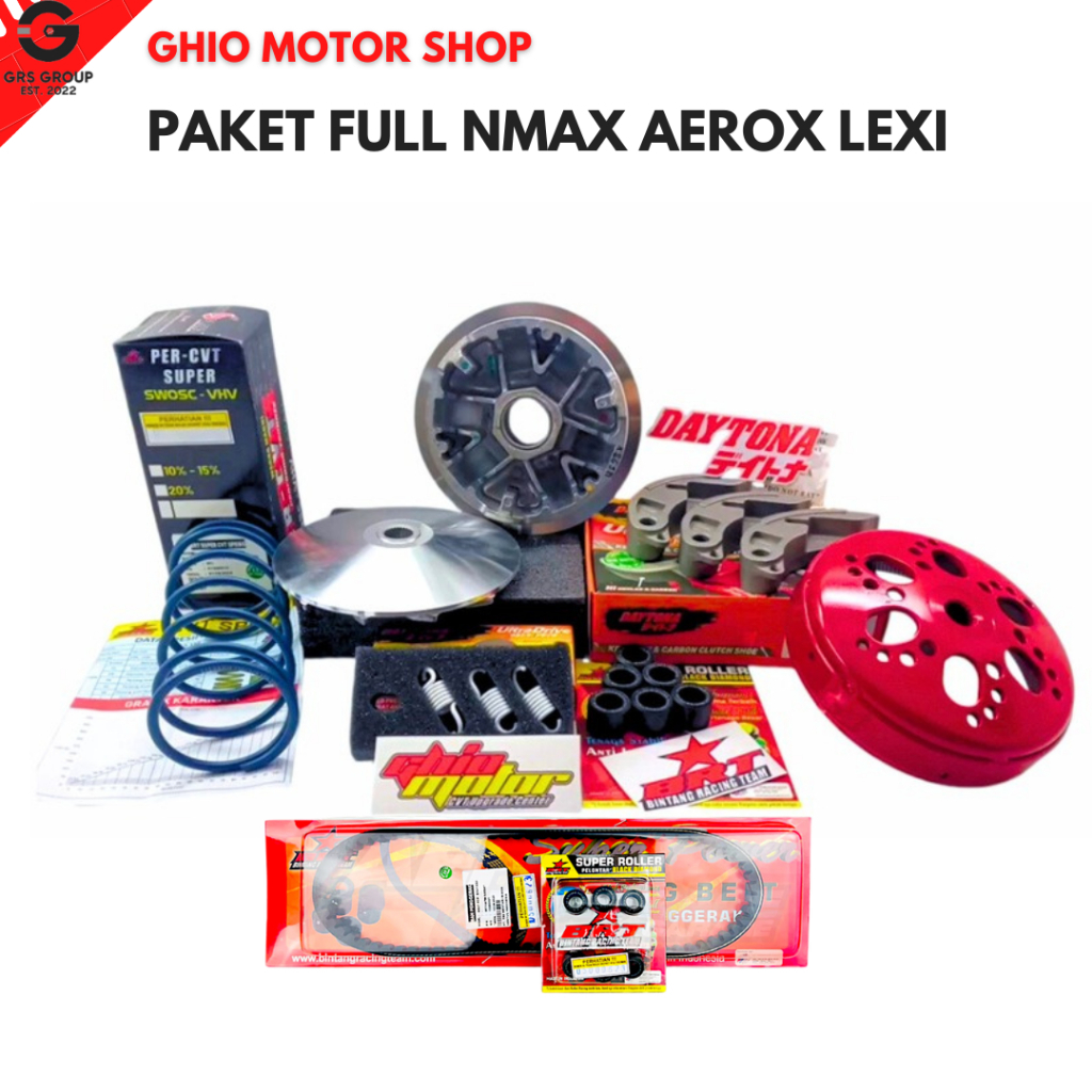 Package Kirian Full Nmax Aerox Lexi All New N-Max 155 Aerox 155 Lexi ...