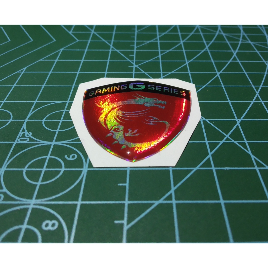 G series msi gaming emblem stickers for laptop pc etc | Shopee Malaysia