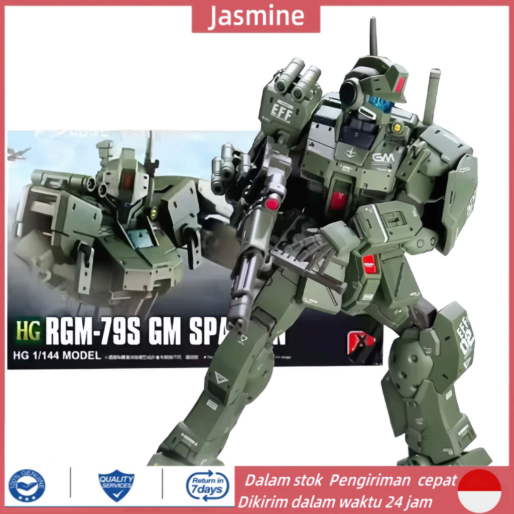 Hg 1/144 JMS RGM 79GS GM Spartan Fighter Model kit Plamo | Shopee Malaysia
