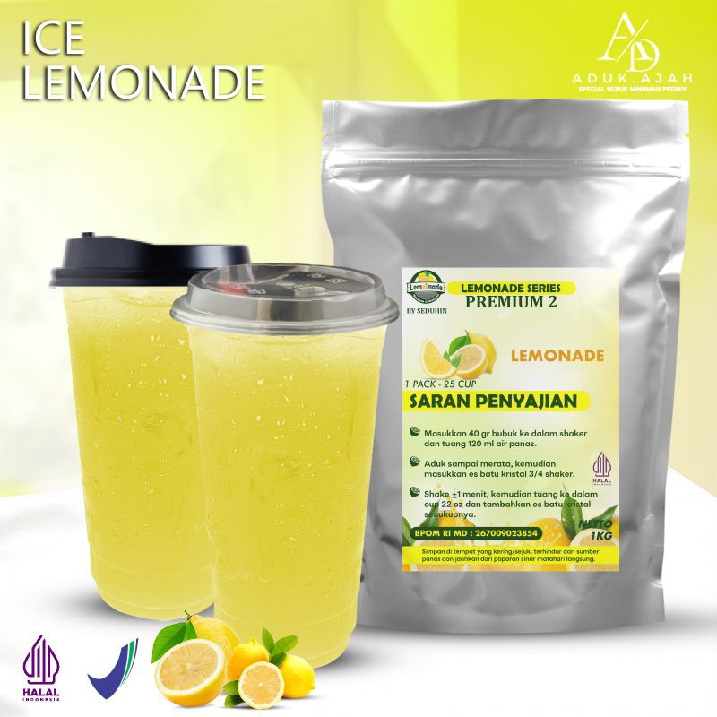 LEMONADE POWDER 1KG - ADUK AJAH | Shopee Malaysia
