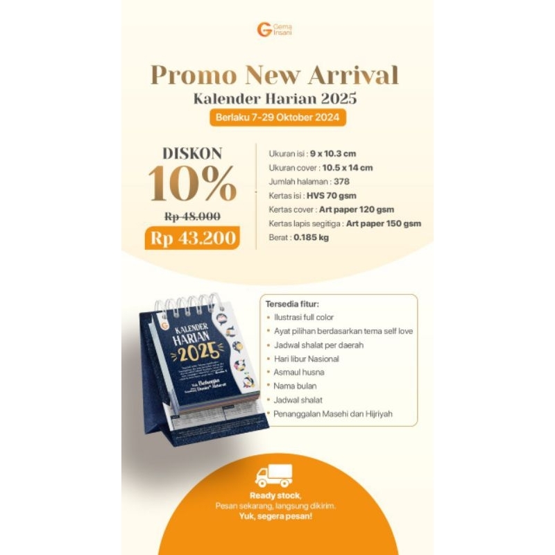 2025 Daily Sitting Calendar | Shopee Malaysia
