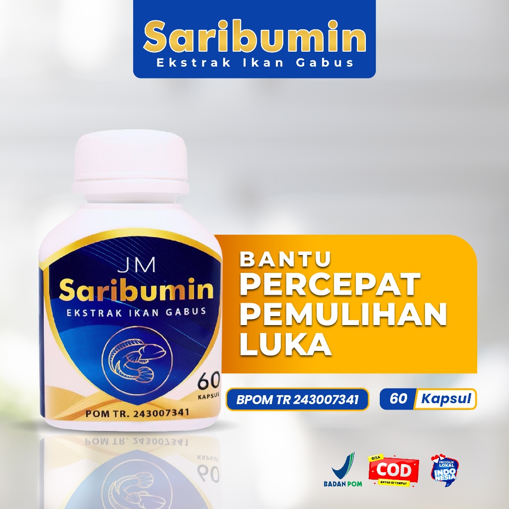 Saribumin Snakehead Fish Sari Kutuk Capsules Help prevent the effects ...