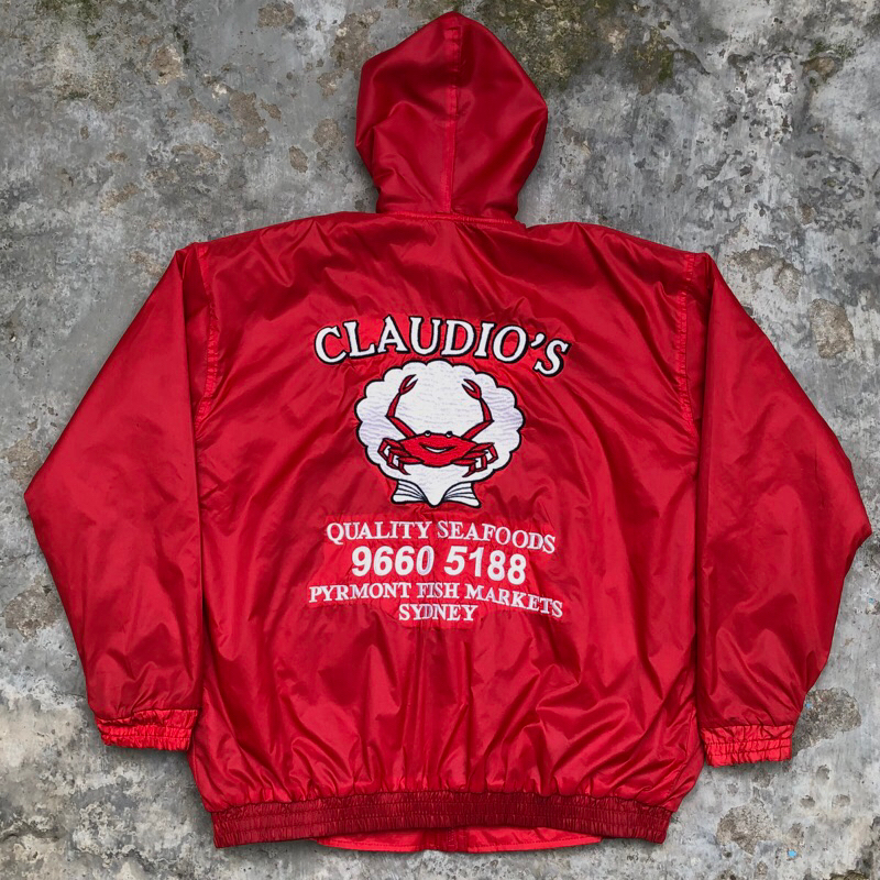 Claudios Varsity Bomber Flight Jacket Vintage Boxy | Shopee Malaysia
