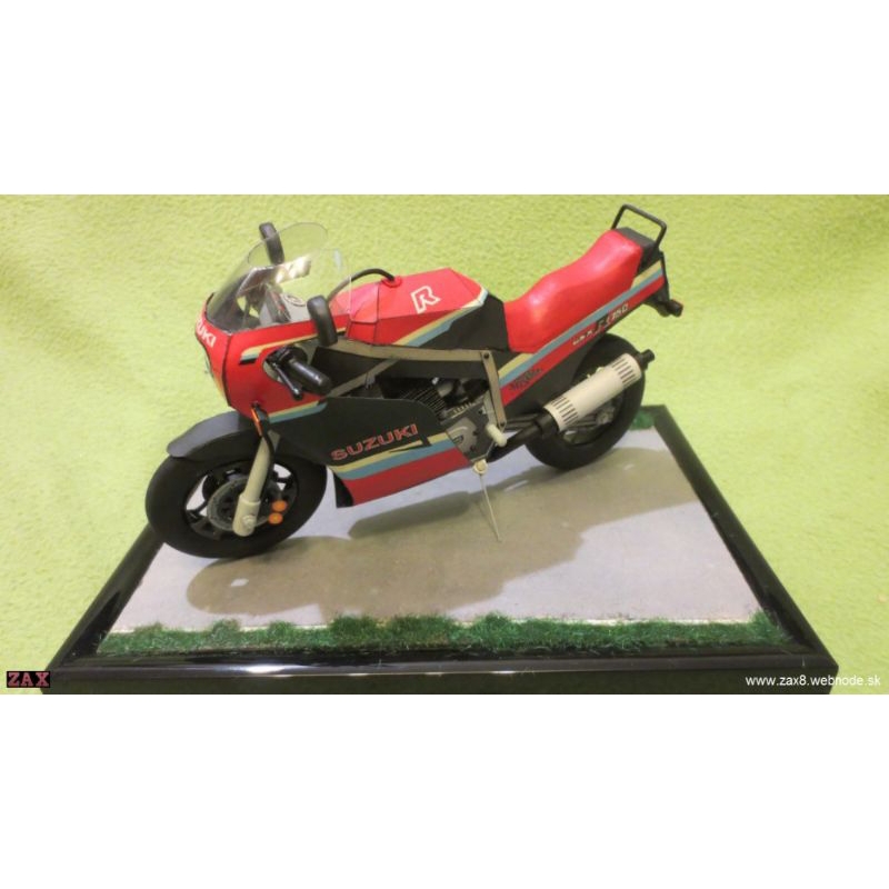 Suzuki R750 (3OP-D3) motorbike papercraft pattern sheet | Shopee Malaysia