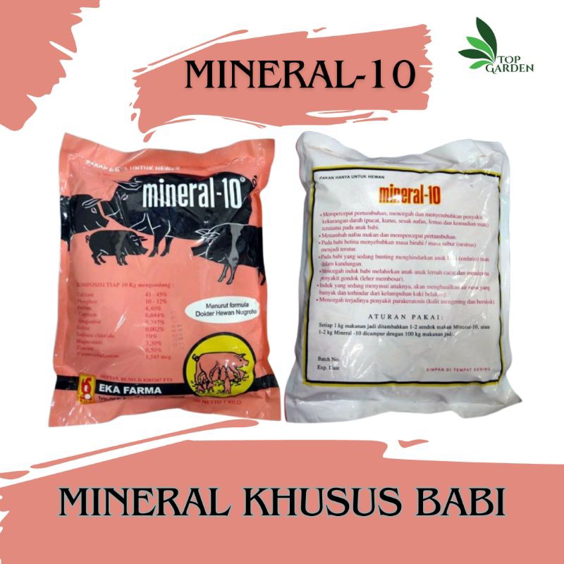 Pig Minerals Fattening Pig Cattle Minerals 10 Special Pigs Increase ...