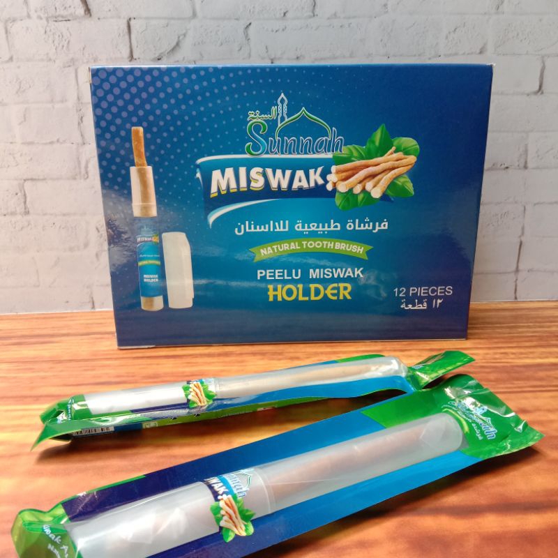 KAYU Genuine Miswak Wood Miswak Holder Natural Original (Includes ...