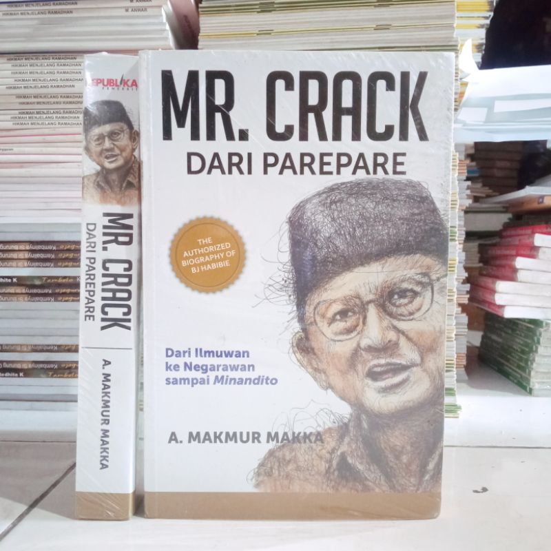 (ORIGINAL) Book BIOGRAPHY / BIOGRAPHY BJ HABIBIE / MR. Crack FROM PAREPARE / A. Prosperous MAKKA ...