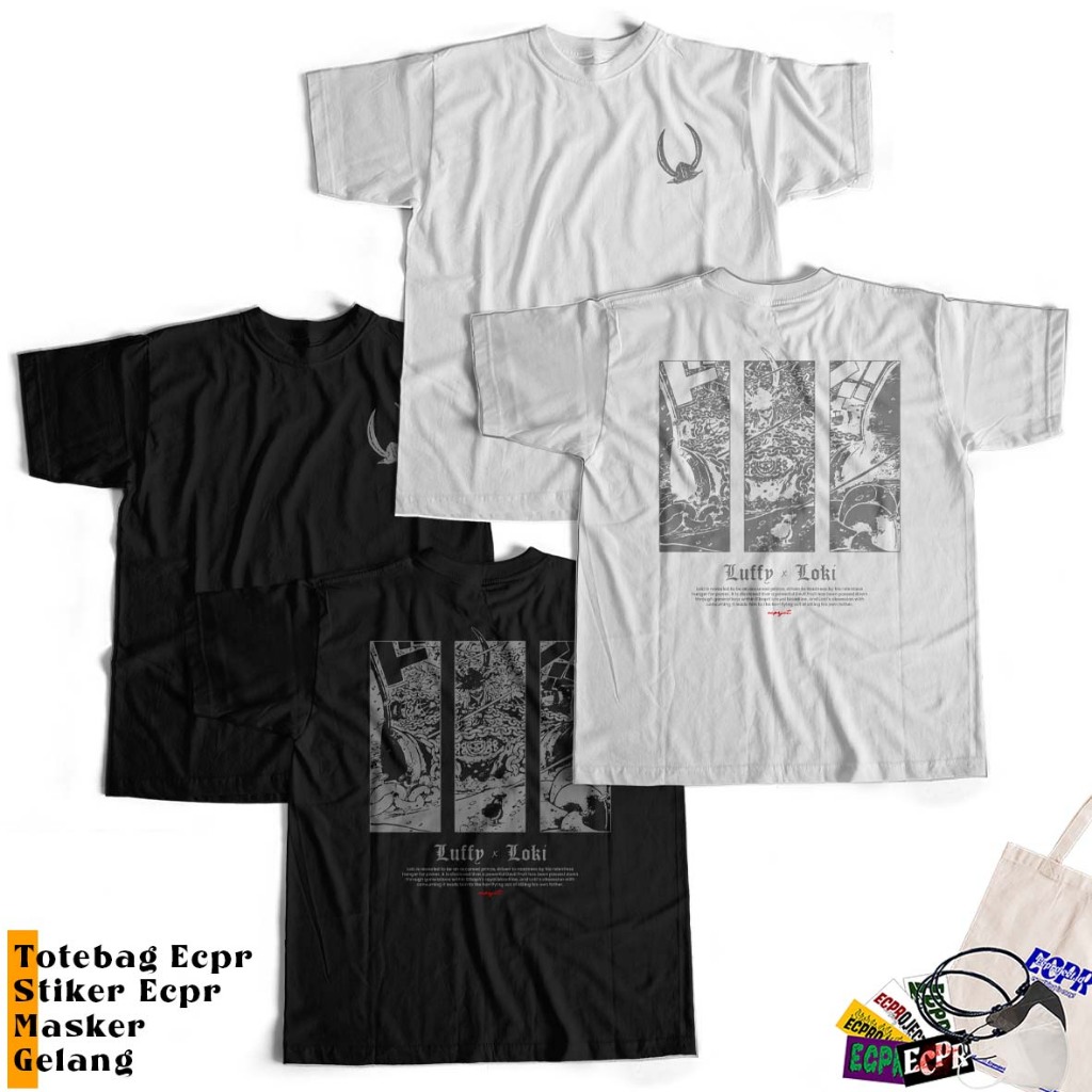 [ANIME Oversize] LUFFY X DOKI T-SHIRT - OVERSIZE COTTON COMBED | Shopee ...